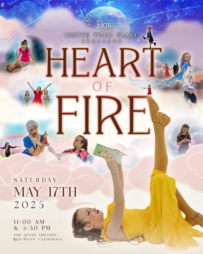 IGNITE YOUR FLARE Presents HEART OF FIRE – Red Bluff State Theatre