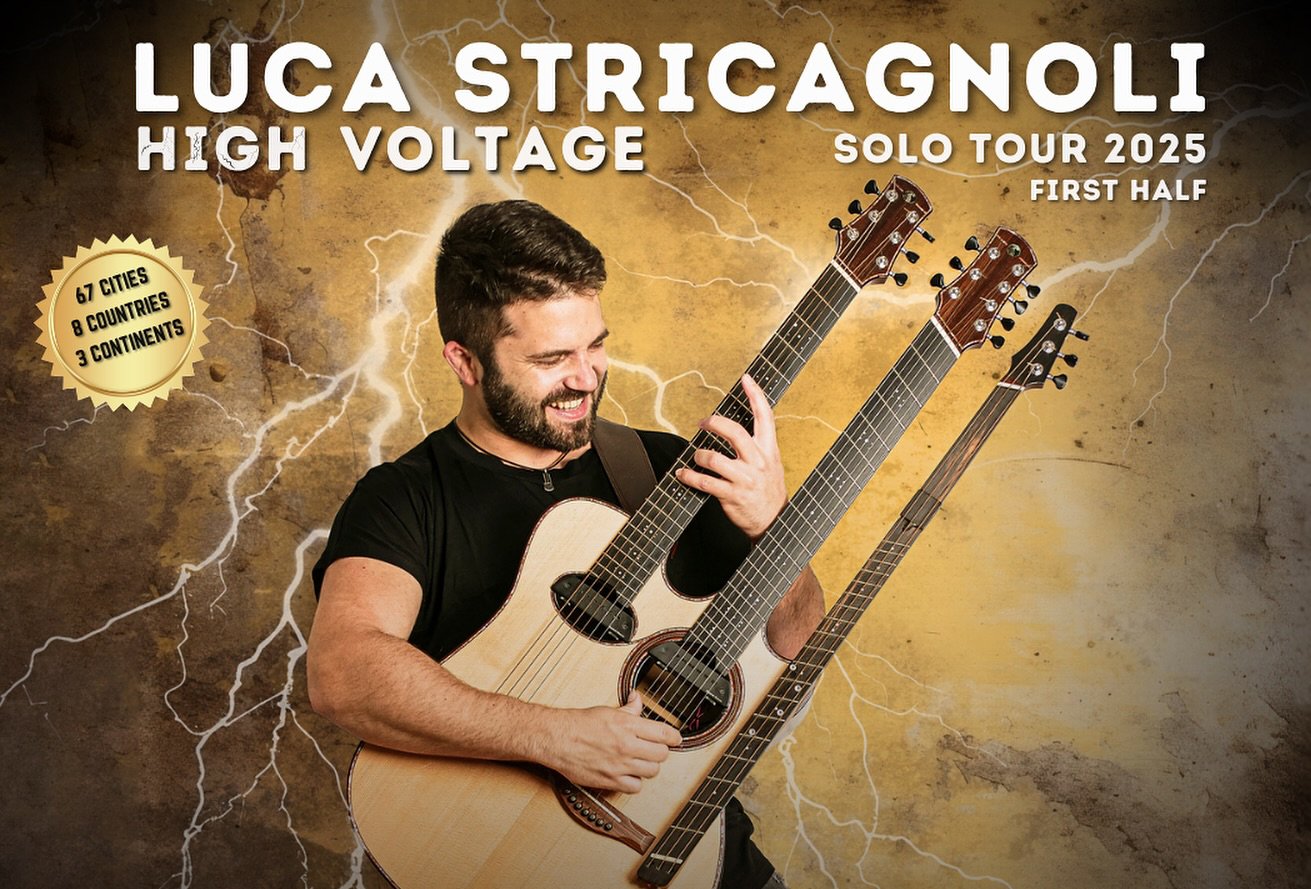 Tehama Concert Series Presents: Luca Stricagnoli High Voltage Solo Tour ...